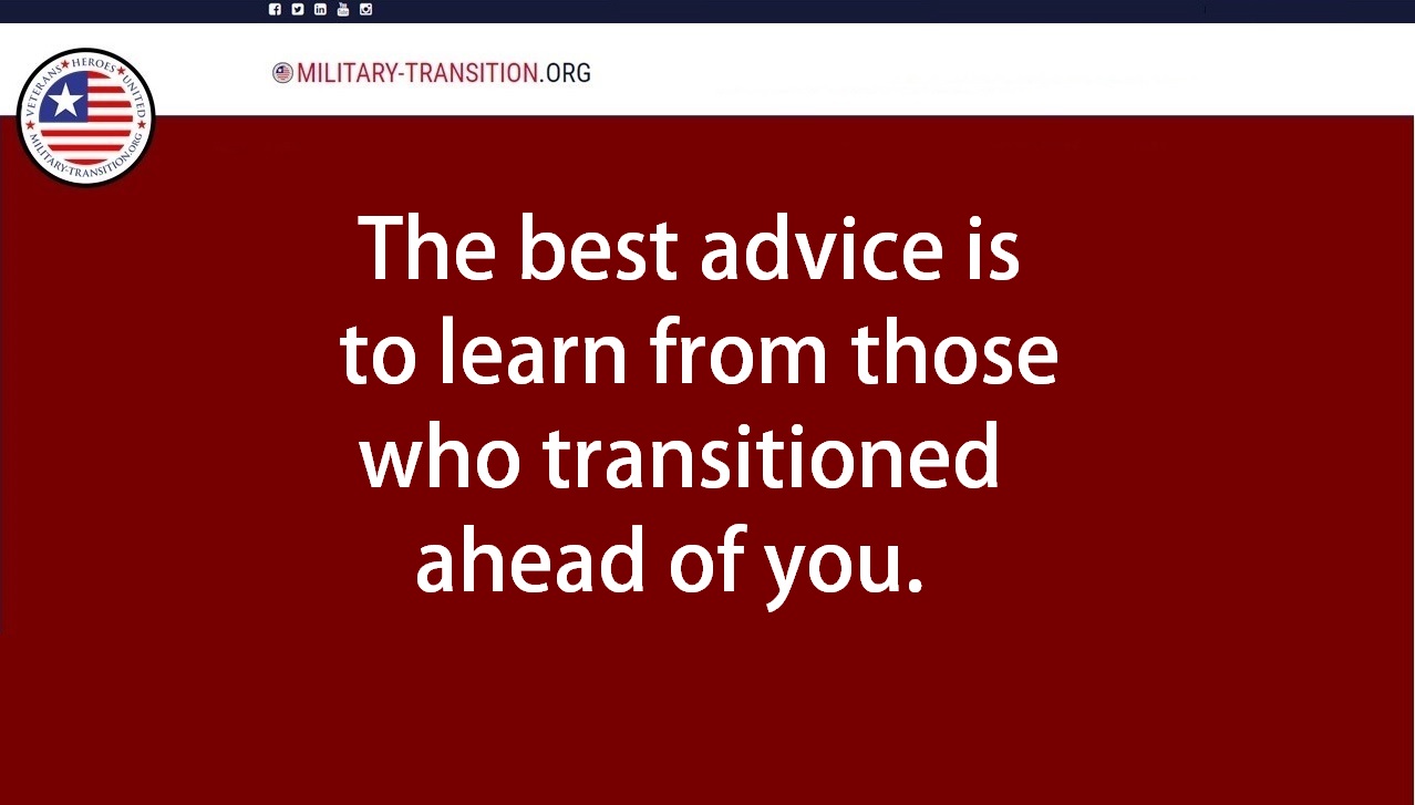 Military to Civilian Transition | Military Transition Assistance Graphics