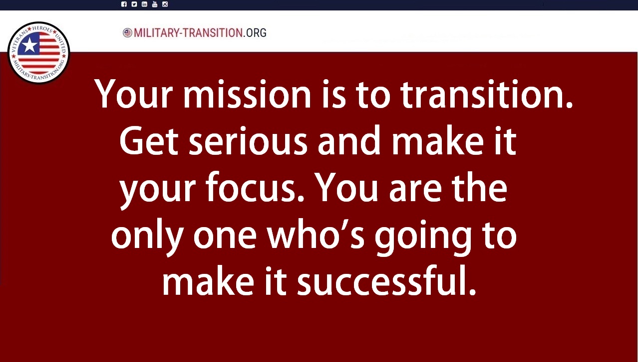Military to Civilian Transition | Military Transition Assistance Graphics