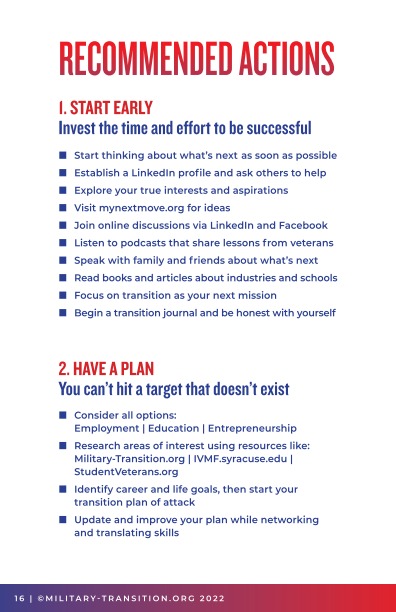 Military Transition Mistakes book